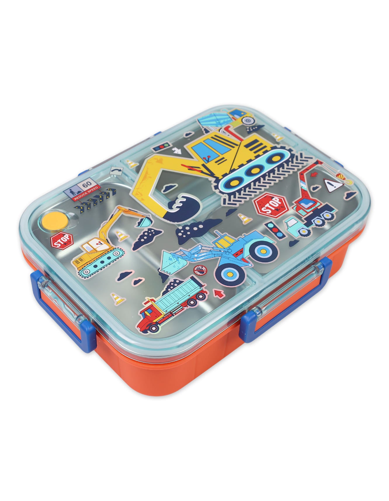 Lunch Box Construction Stainless Steel at Zubaidas® – Zubaidas Official™
